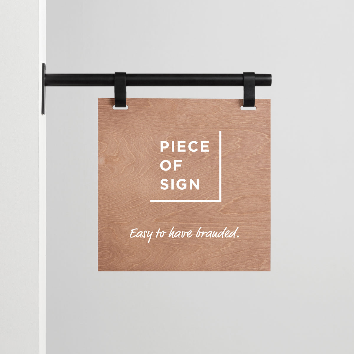 HANGING ウォールサイン 突き出し - SQUARE