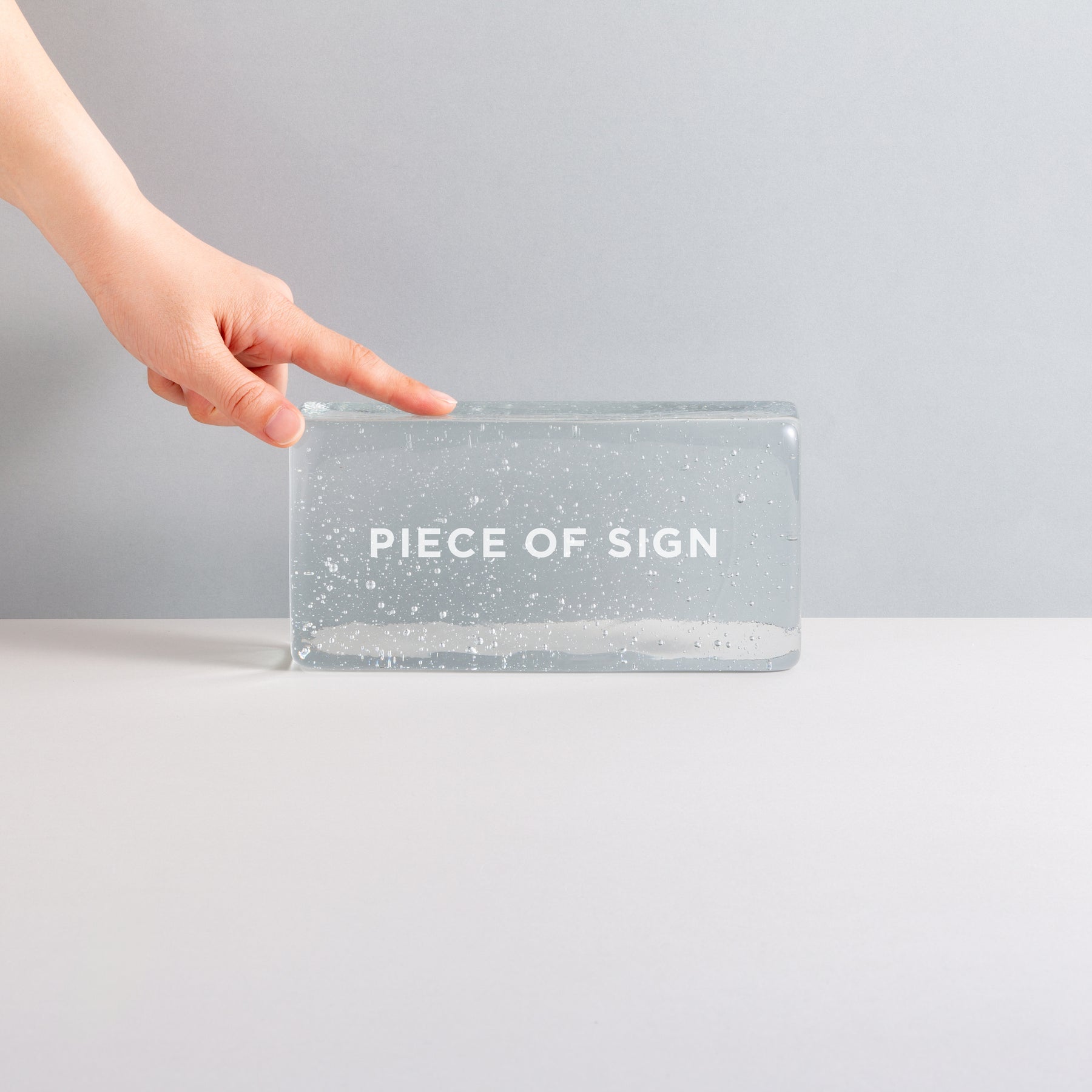 GLASS BLOCK サイン