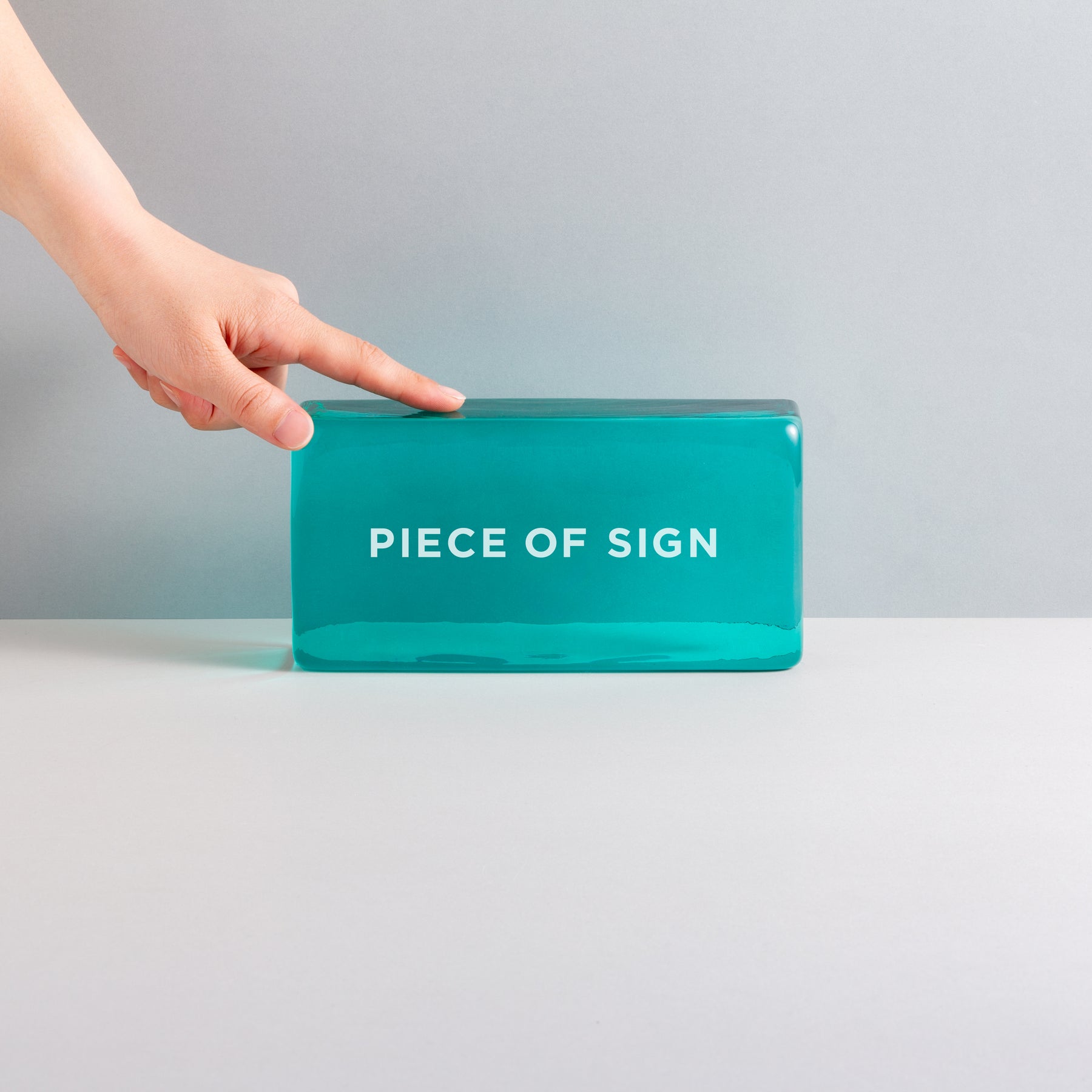 GLASS BLOCK サイン