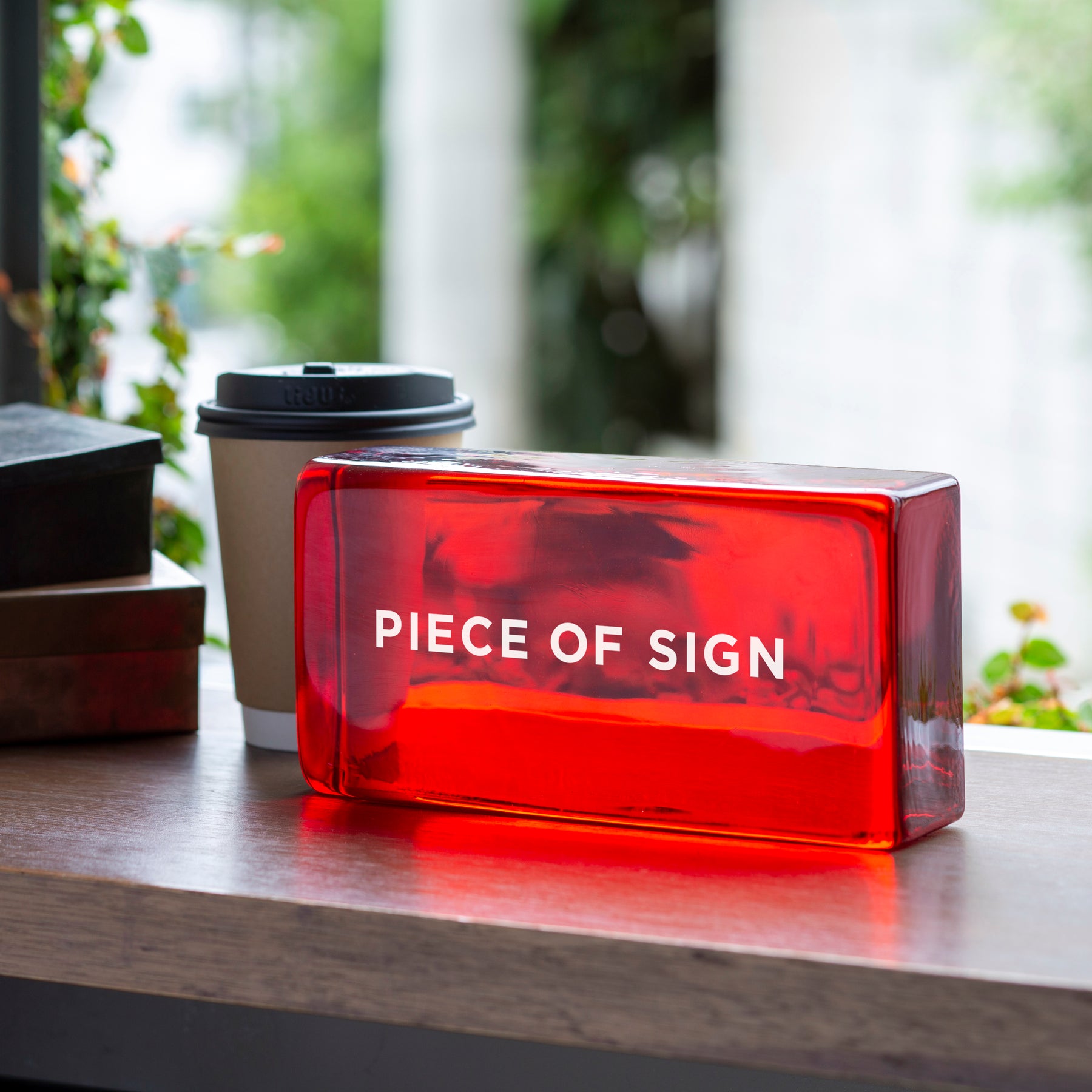 GLASS BLOCK サイン