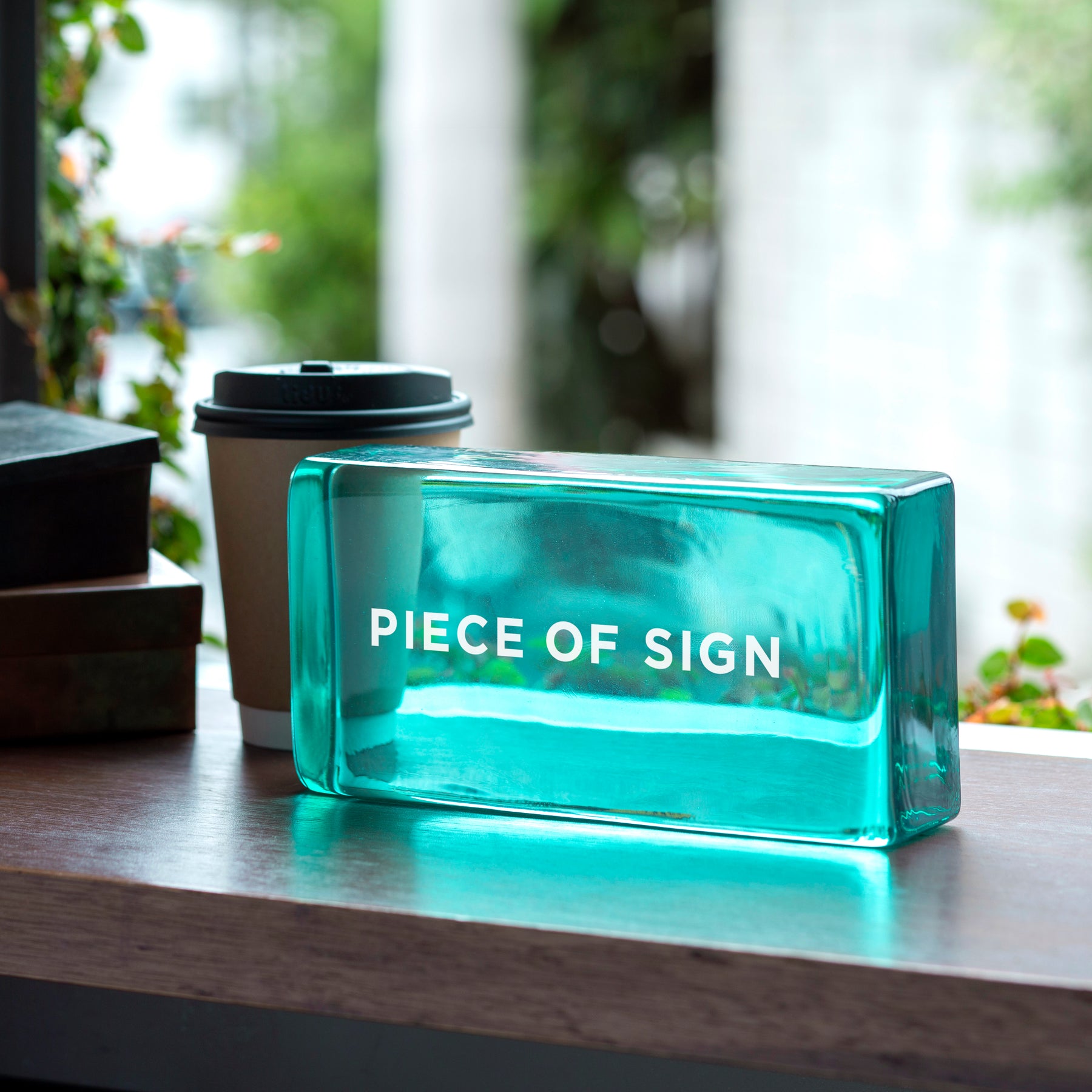 GLASS BLOCK サイン