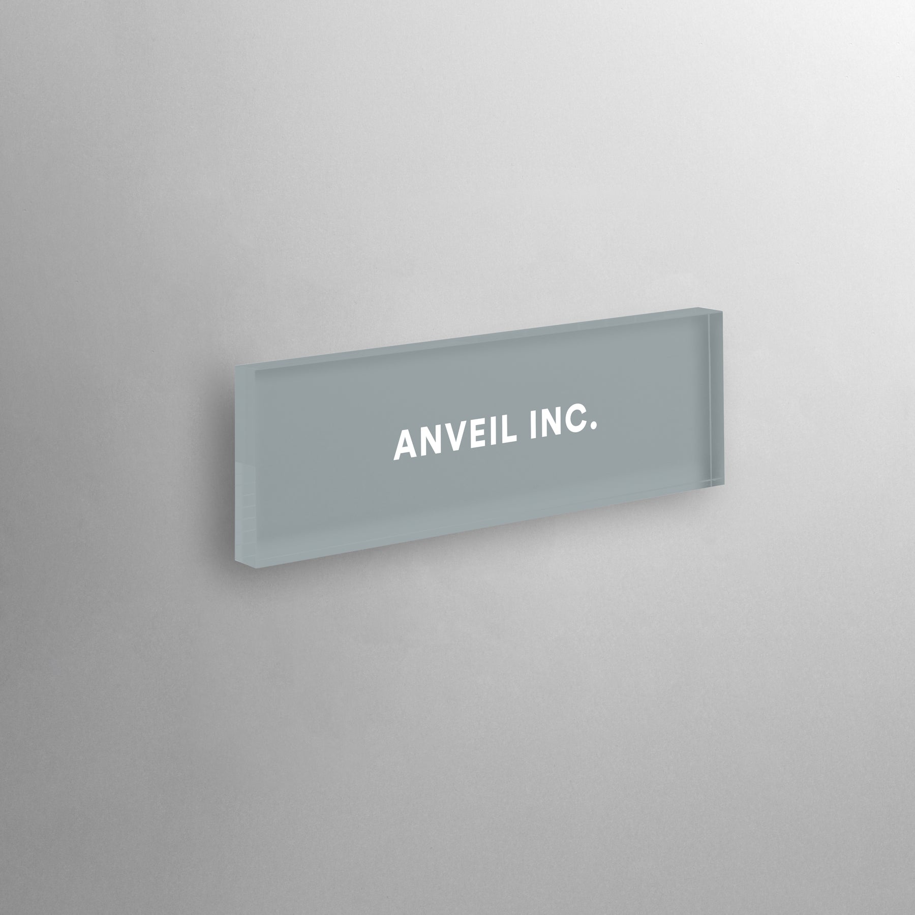 ACRYLIC DOOR PLATE for home