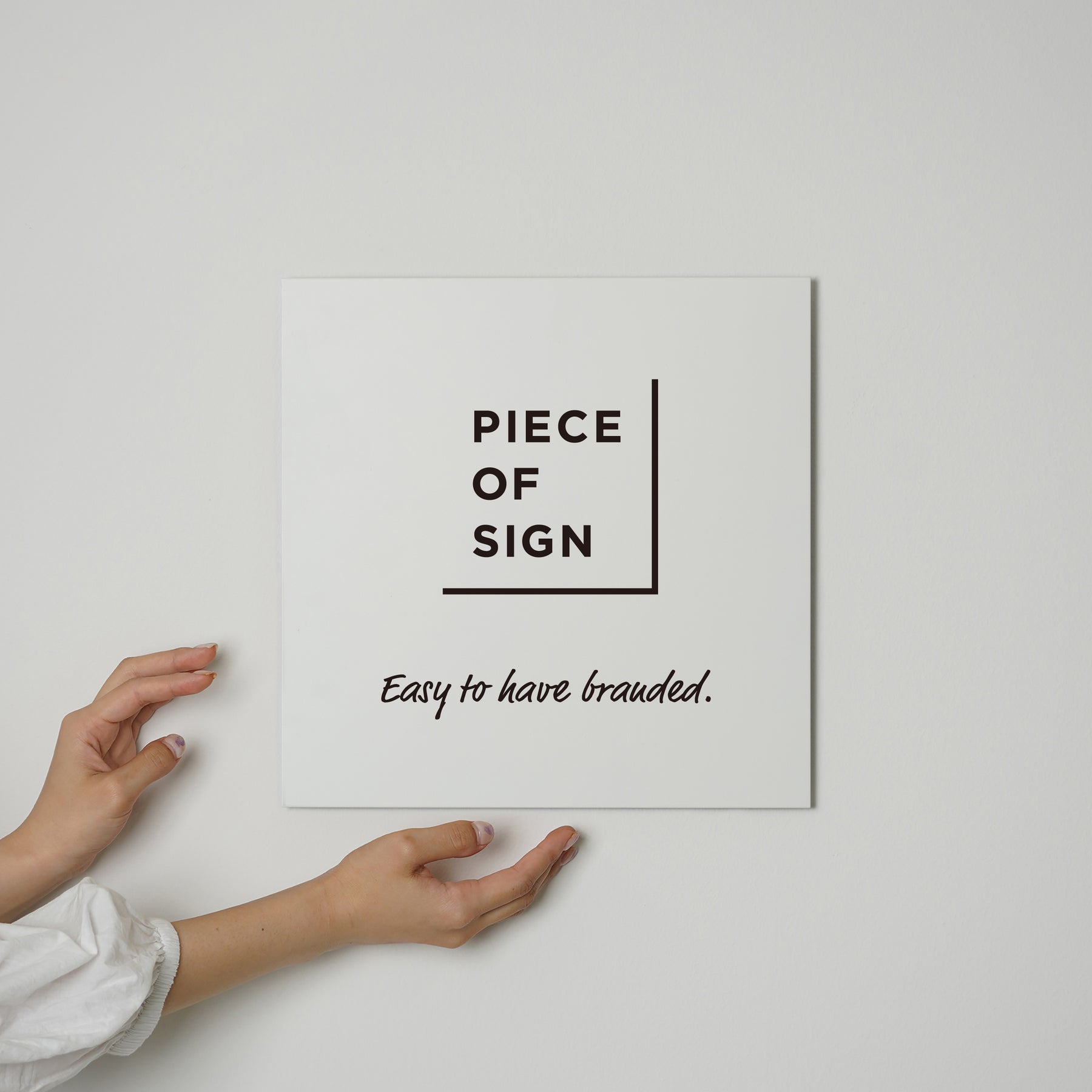 FLAT PLATE ウォールサイン